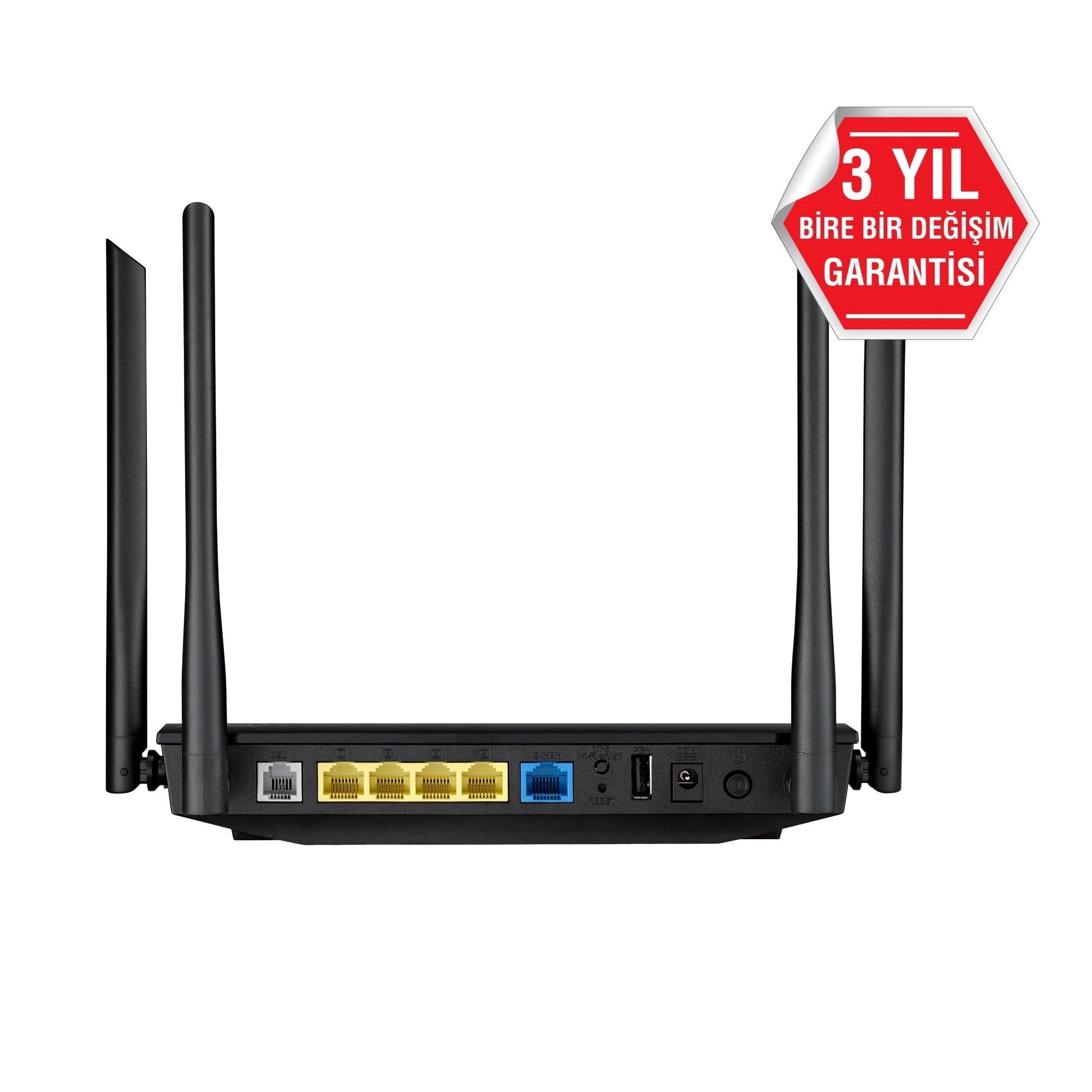 Asus DSL-AC55U Çift Bant 802.11ac Kablosuz ADSL/VDSL 3G/4G Destekli ...